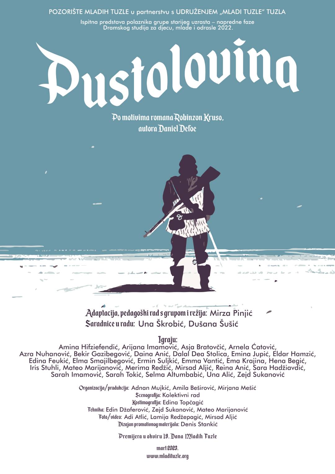 Premijera predstave „Pustolovina“ 2. i 3. marta - RTV SLON