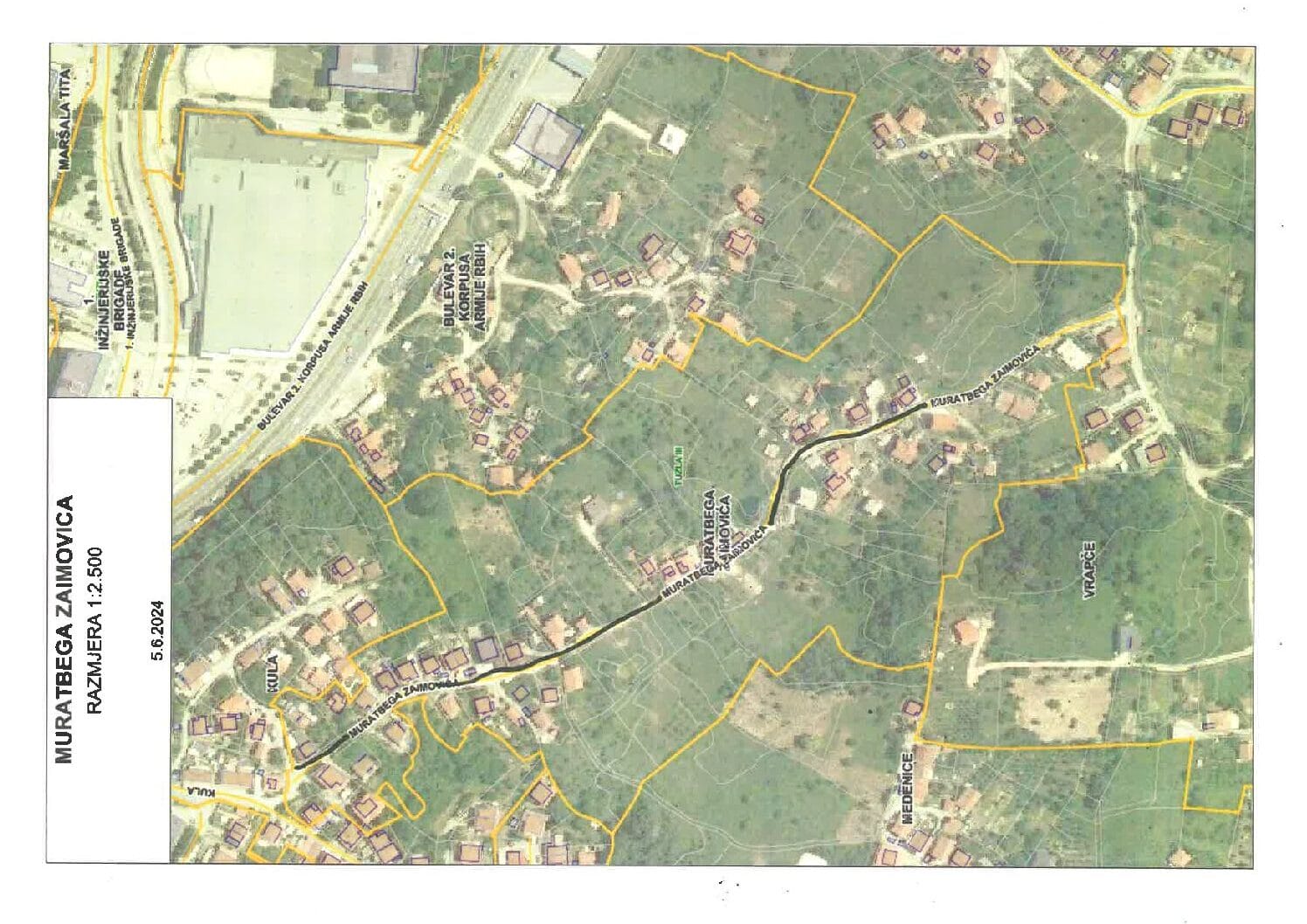 Sutra potpuna obustava saobraćaja u ulici Muratbega Zaimovića - RTV SLON