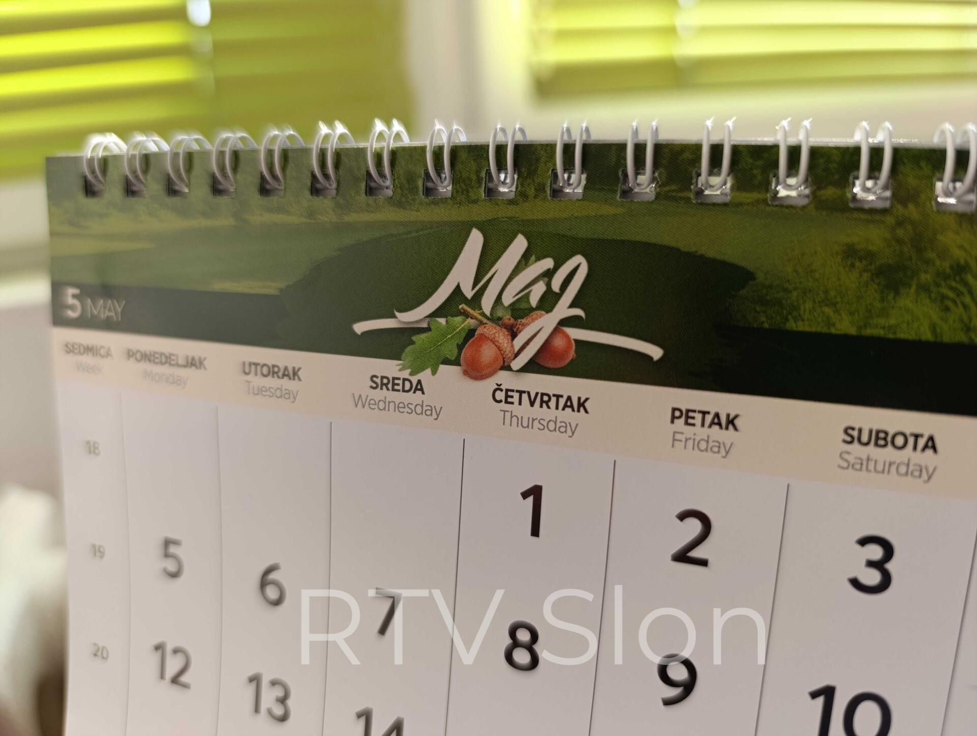 Prvi i drugi maj neradni dani - RTV SLON